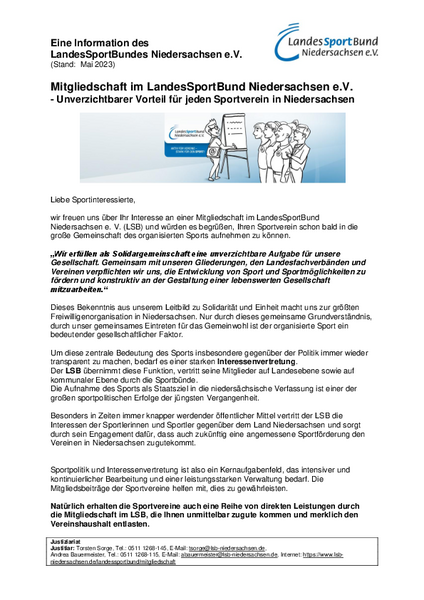 Beiträge - RSB Hannover e.V.